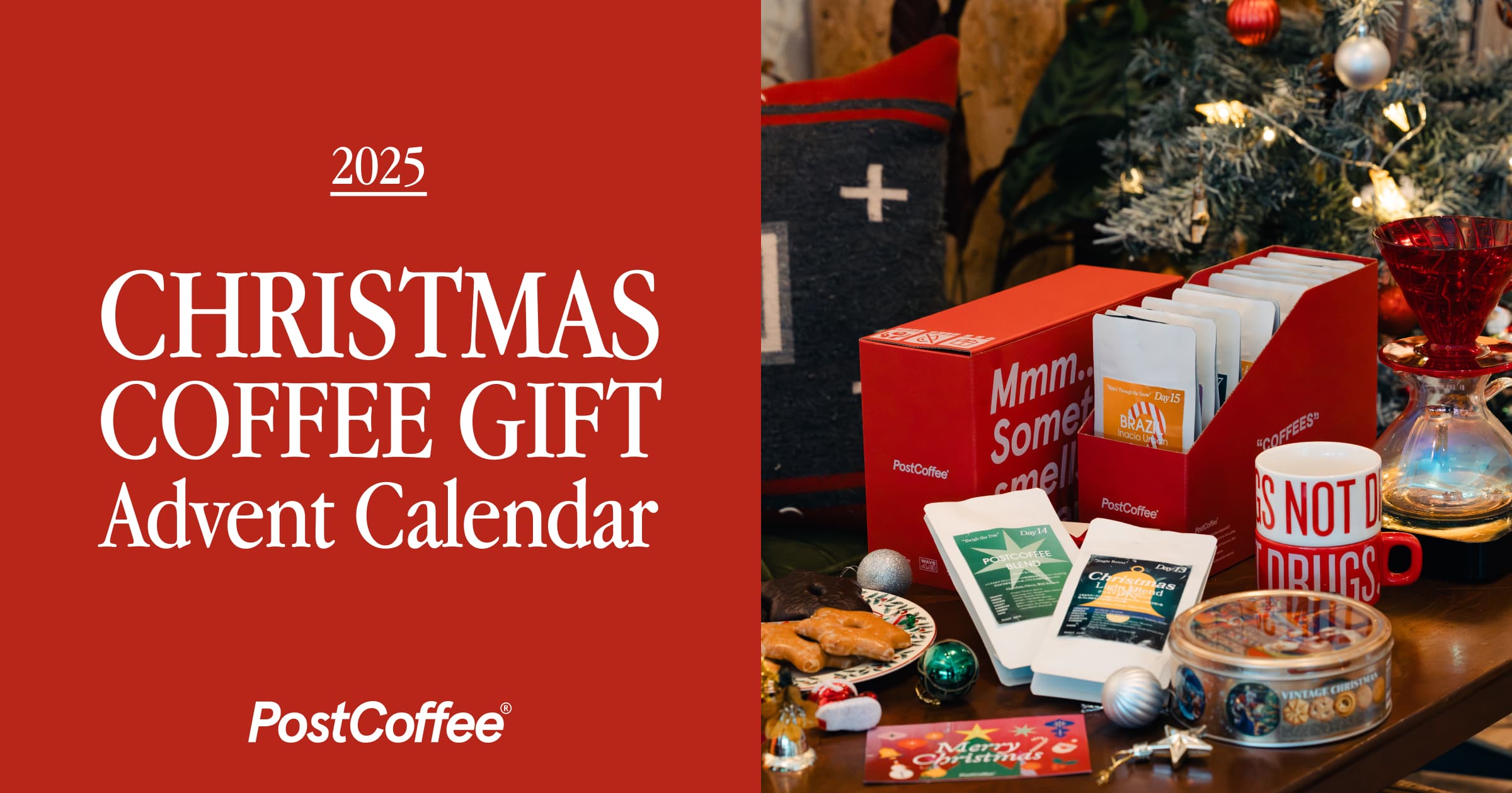 CHRISTMAS COFFEE GIFT 2025 - Advent Calendar | 【数量限定】PostCoffee限定のクリスマスコーヒーボックス